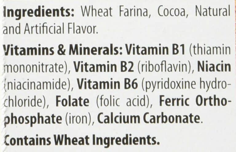 Is Coco Wheats Cereal Healthy? Ingredients & Nutrition Facts - Cereal ...