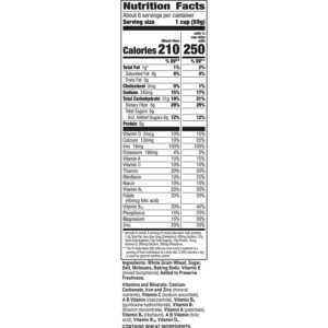 Is Wheat Chex Cereal Healthy? Ingredients & Nutrition Facts - Cereal ...