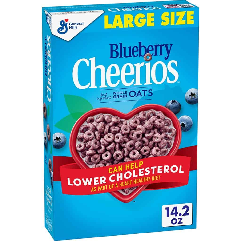 Is Blueberry Cheerios Cereal Healthy? Ingredients & Nutrition Facts ...