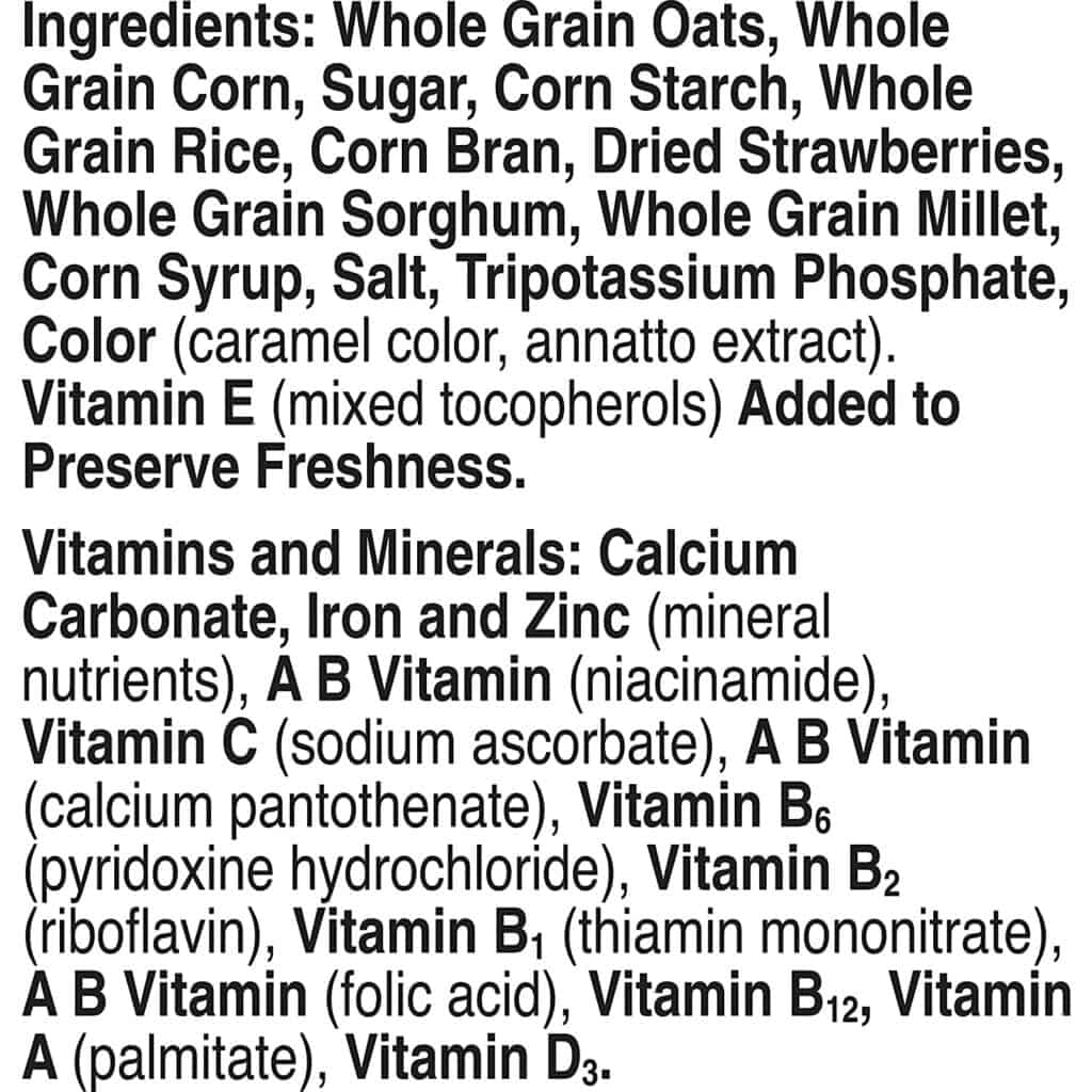Is Multi-Grain Cheerios With Real Strawberries Cereal Healthy ...