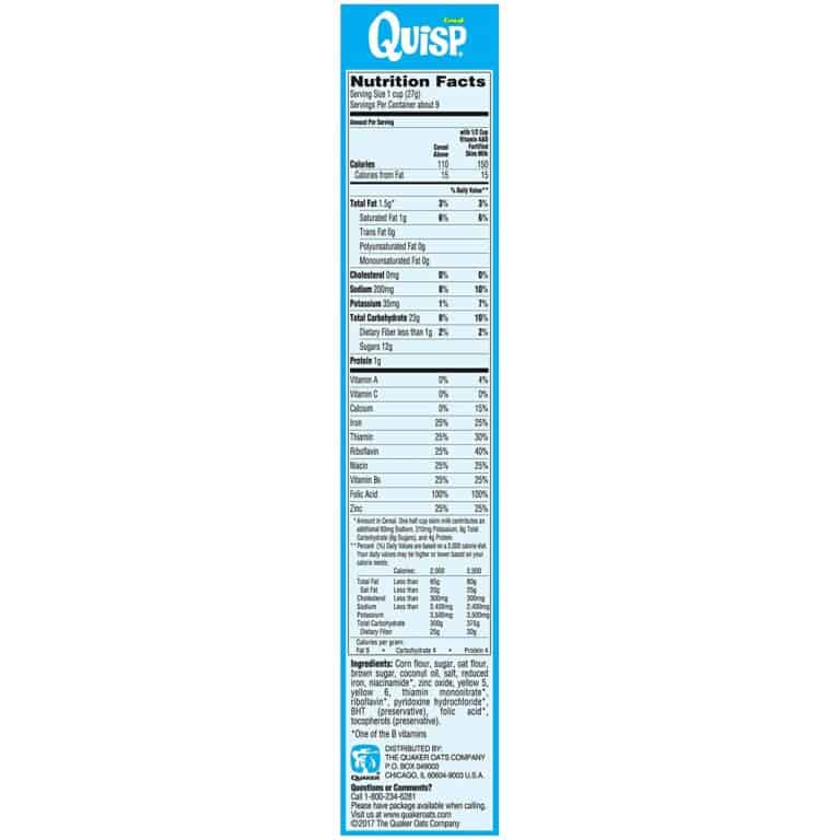 Is Quisp Cereal Healthy? Ingredients & Nutrition Facts 2025